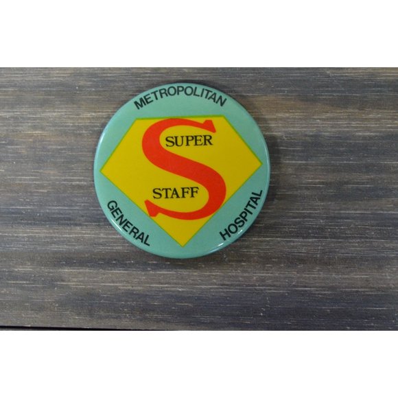 Accessories | Vintage General Hospital Pin Metropolitan Super Staff ...